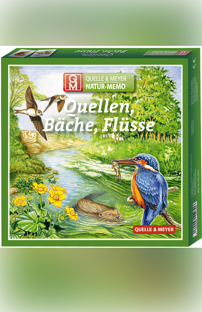 Quelle & Meyer Natur-Memo „Quellen, Bäche, Flüsse“ – Quelle & Meyer Verlag